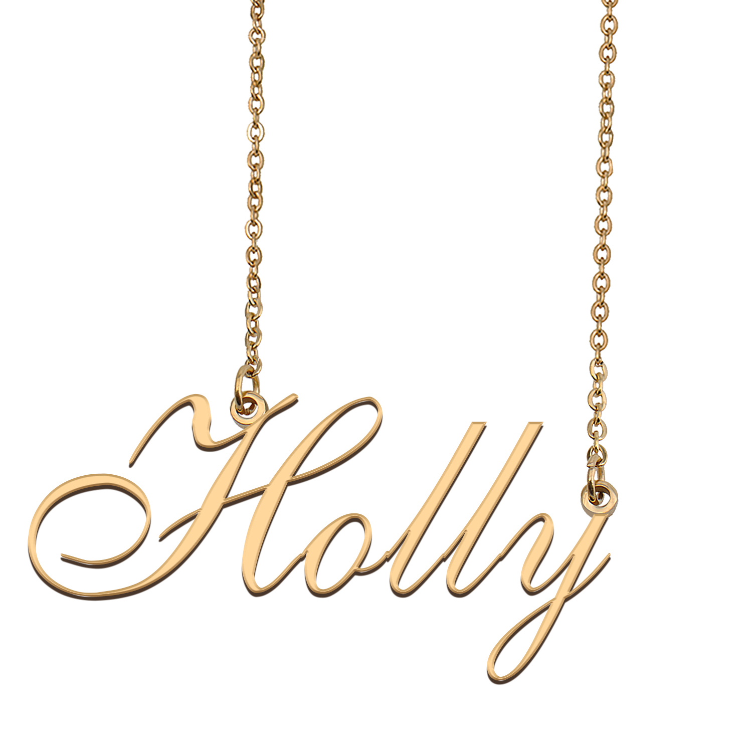Holly Custom Name Necklace Personalized for Mother's Day Christmas Gift ...