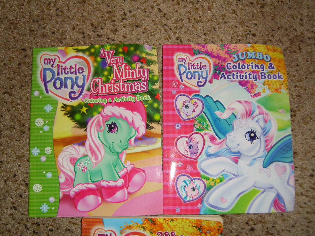 My Little Pony G3 coloring and activity book lot of 3 - 1990-Now