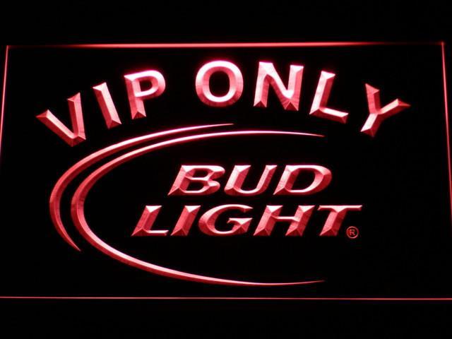 Bud Light VIP Only LED Neon Sign hang sign the wall decor crafts - Neon