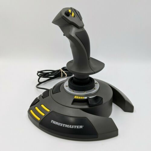 Thrustmaster Top Gun Fox 2 Pro USB Flight Stick Arcade Style Joystick ...