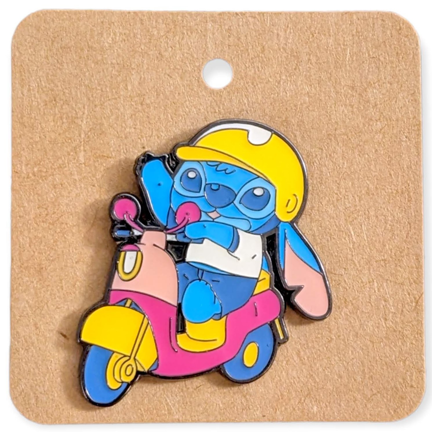 Lilo and Stitch Disney Loungefly Pin: Scooter Stitch - Lilo & Stitch