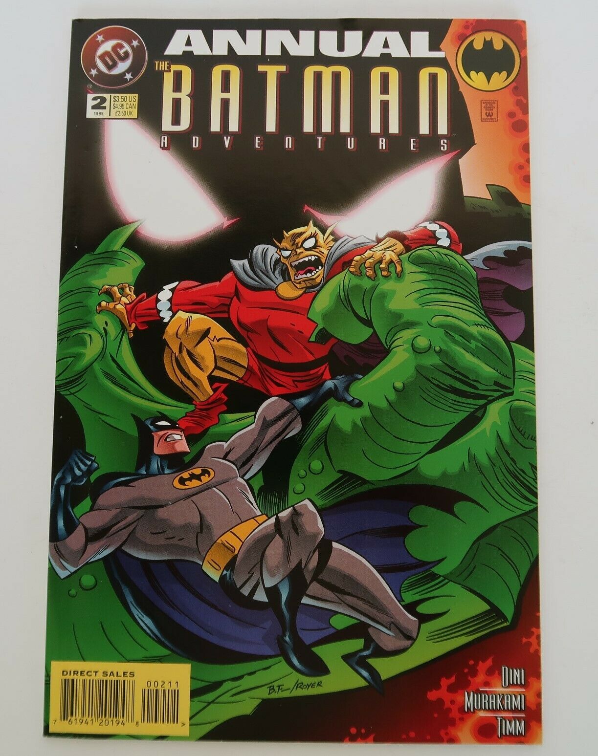 The Batman Adventures Annual # 2 Paul Dini & Bruce Timm! Demon DC ...