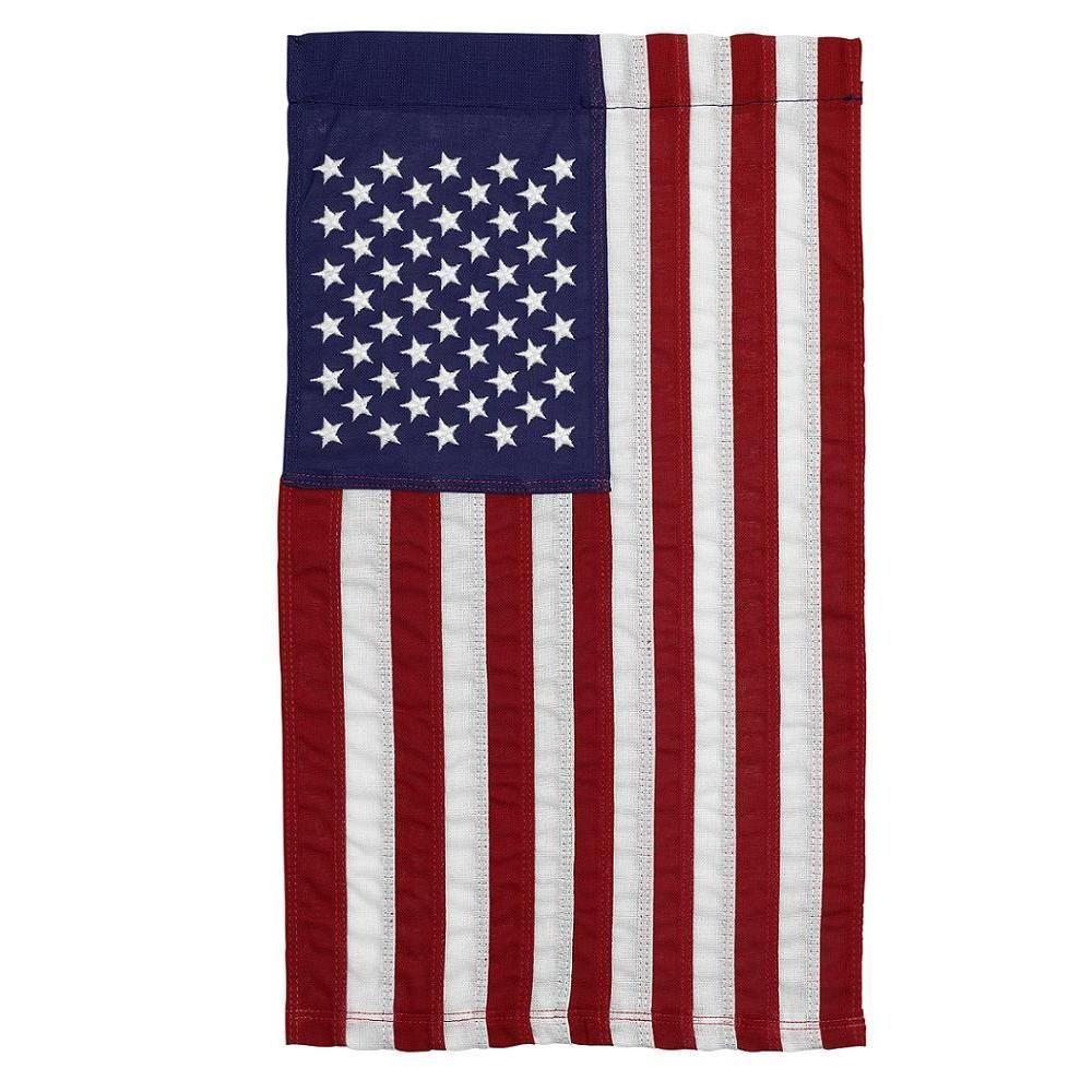 Valley Forge, American Flag, Cotton, 12" x 18", Sewn United States ...