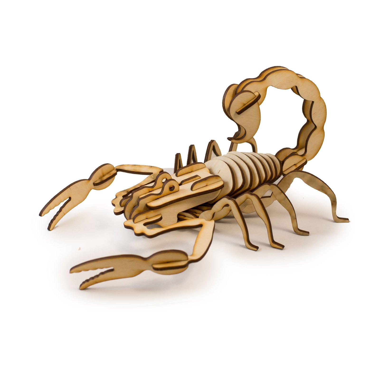 Crafts - Scorpion - Model Kit Raw Wood - Wooden
