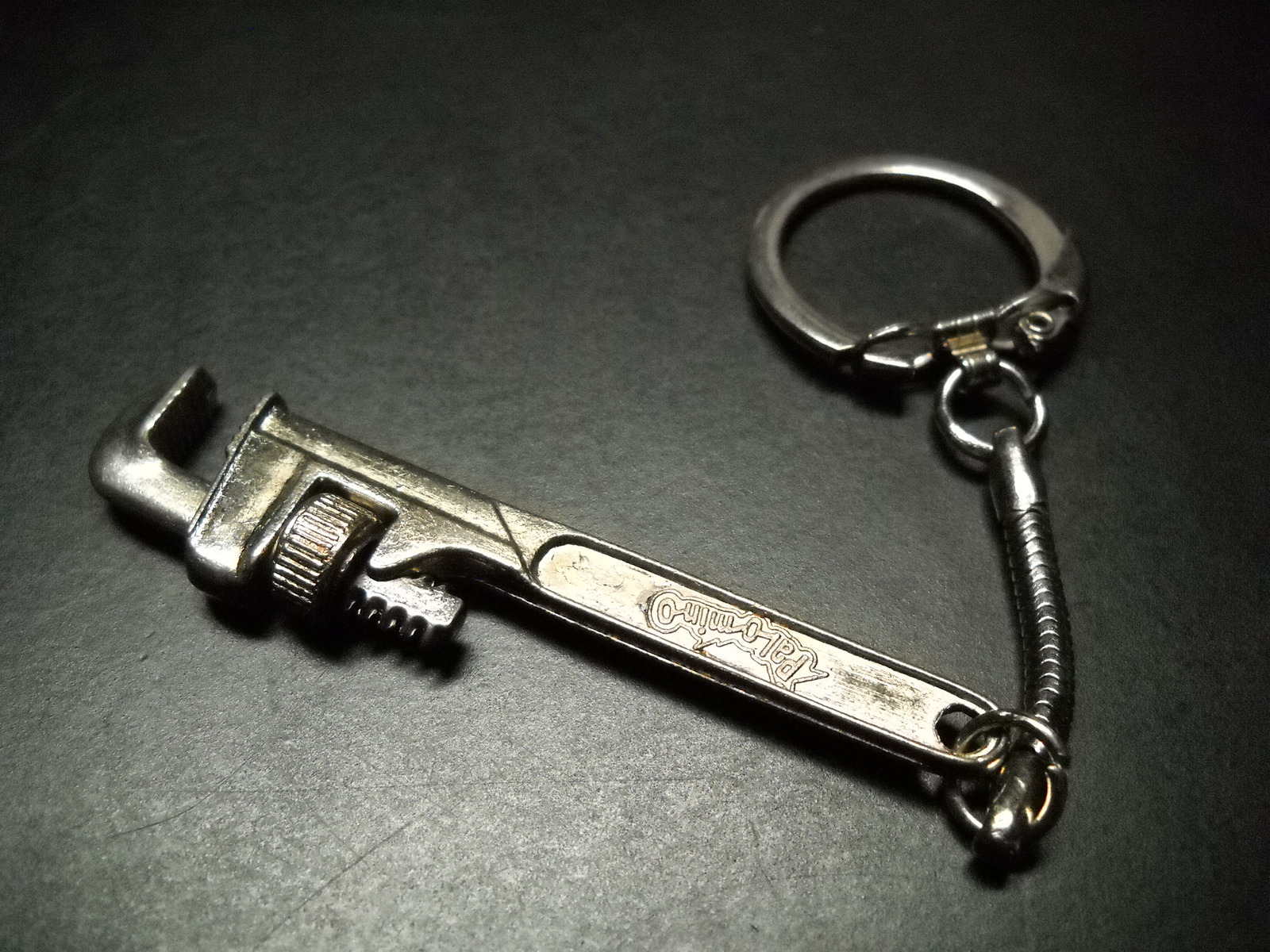 Miniature Pipe Wrench Key Chain Palomino and 50 similar items