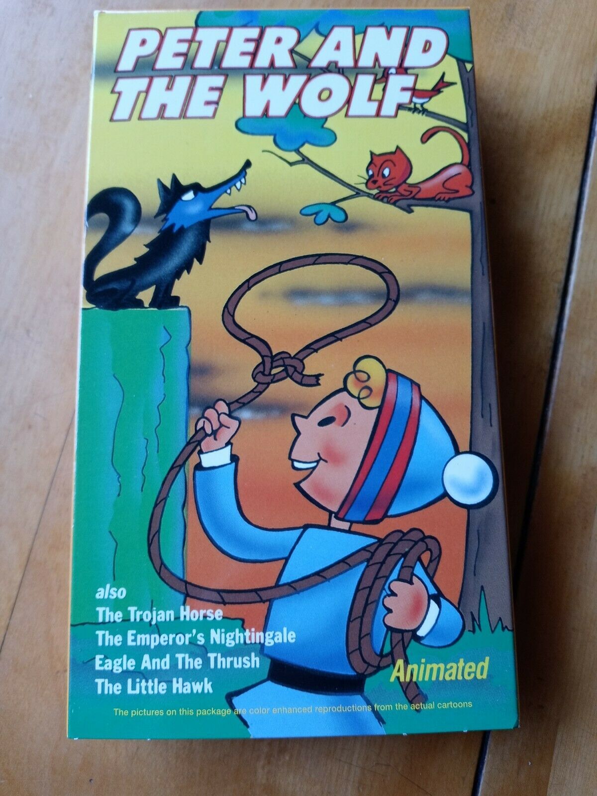 Peter and the Wolf VHS Animated DEC 1994 - VHS Tapes