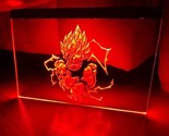 Goku Illuminated Led Neon Sign Home Decor, Room, Lights Décor Craft Art ...
