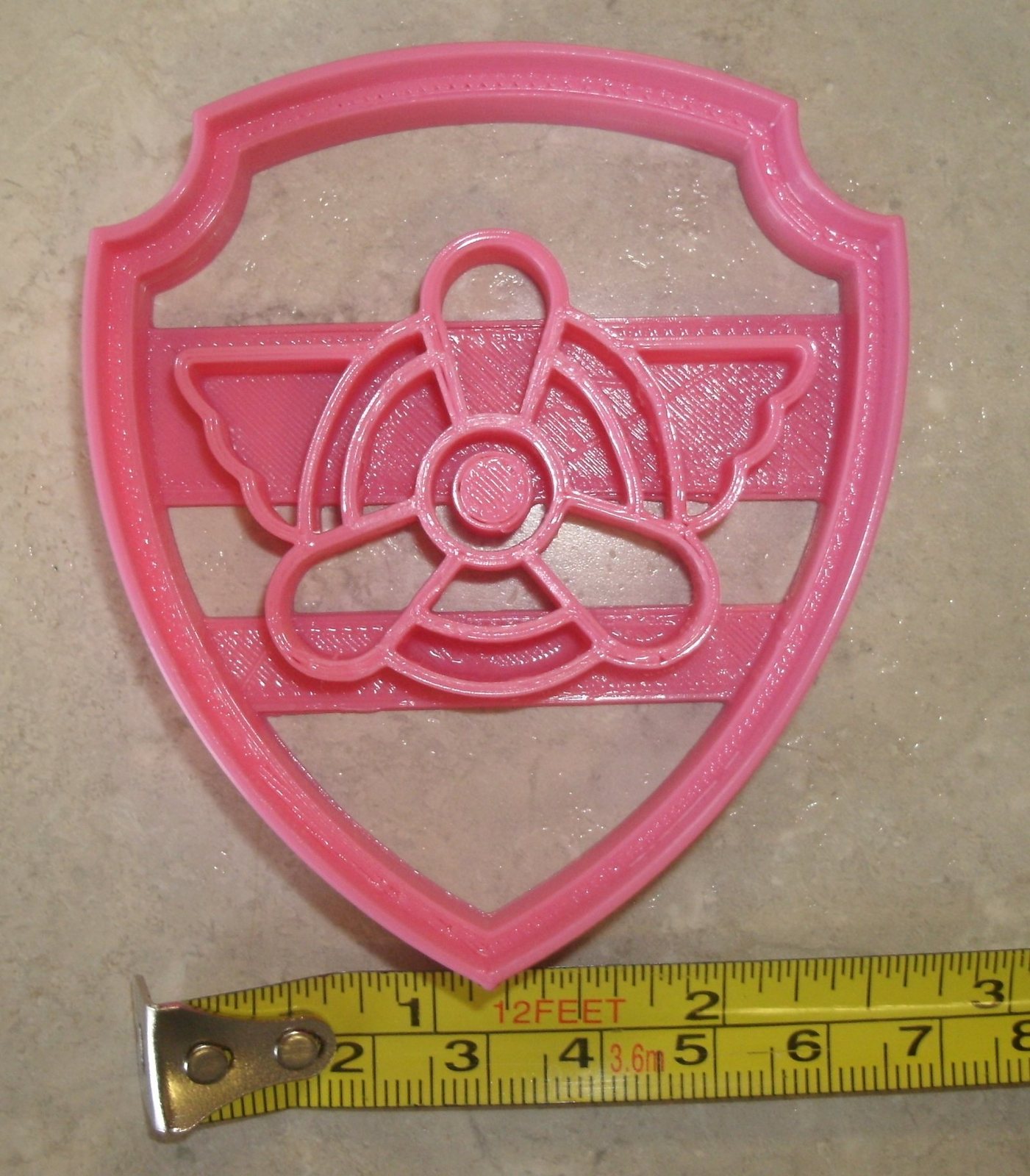 Skye Paw Patrol Badge Logo Helicopter Pilot Cookie Cutter 3D Printed ...