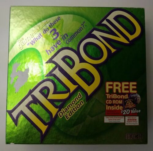 TriBond Board Game Diamond Edition 2000 Patch Products Family Fun ...