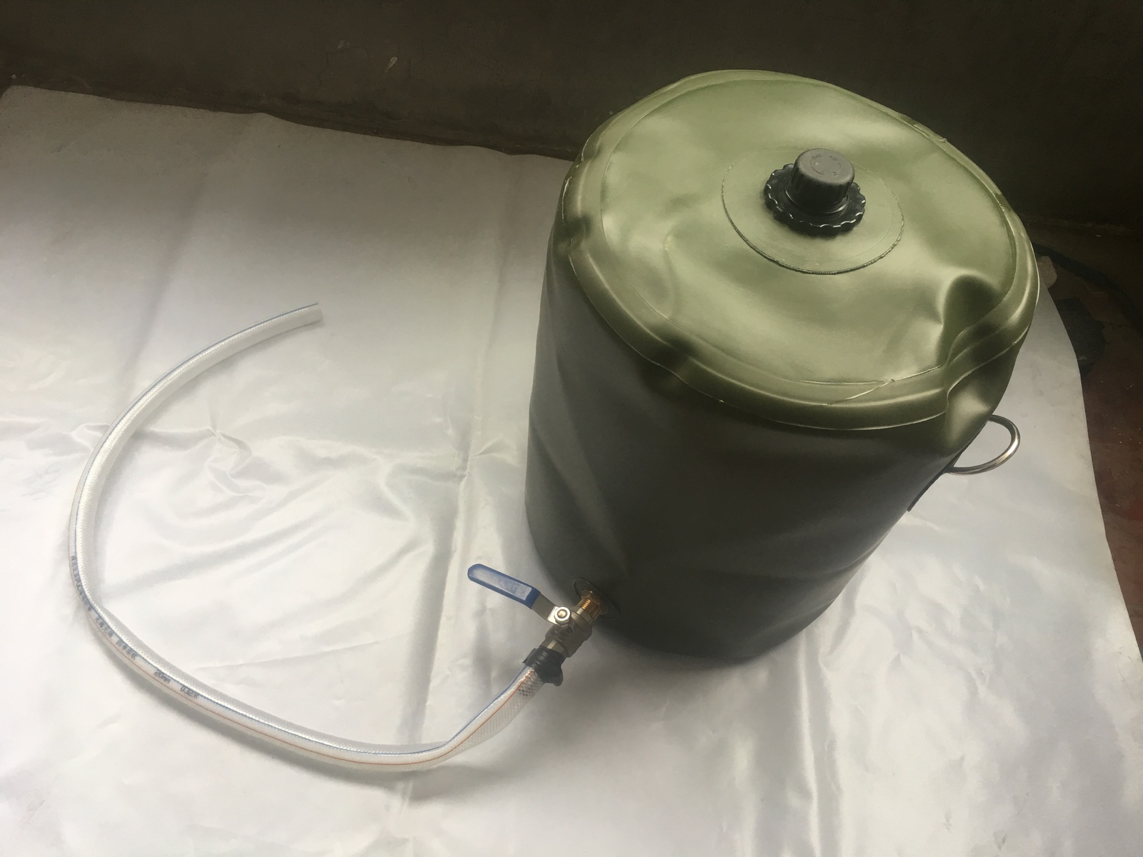 10 Gallon Gas Bag Fuel Safe Bladder Portable Oil Bag Diesel Fuel ...