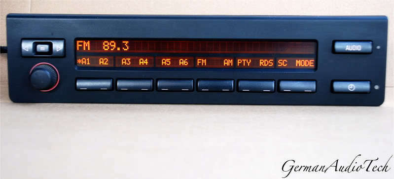 BMW E39 MID MULTI-INFORMATION RADIO STEREO DISPLAY 1996 1997 1998 1999 ...