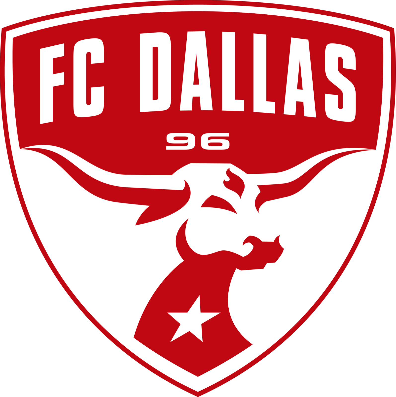 Soccer team t-shirt - comfortable tees with FC Dallas logo - unisex ...