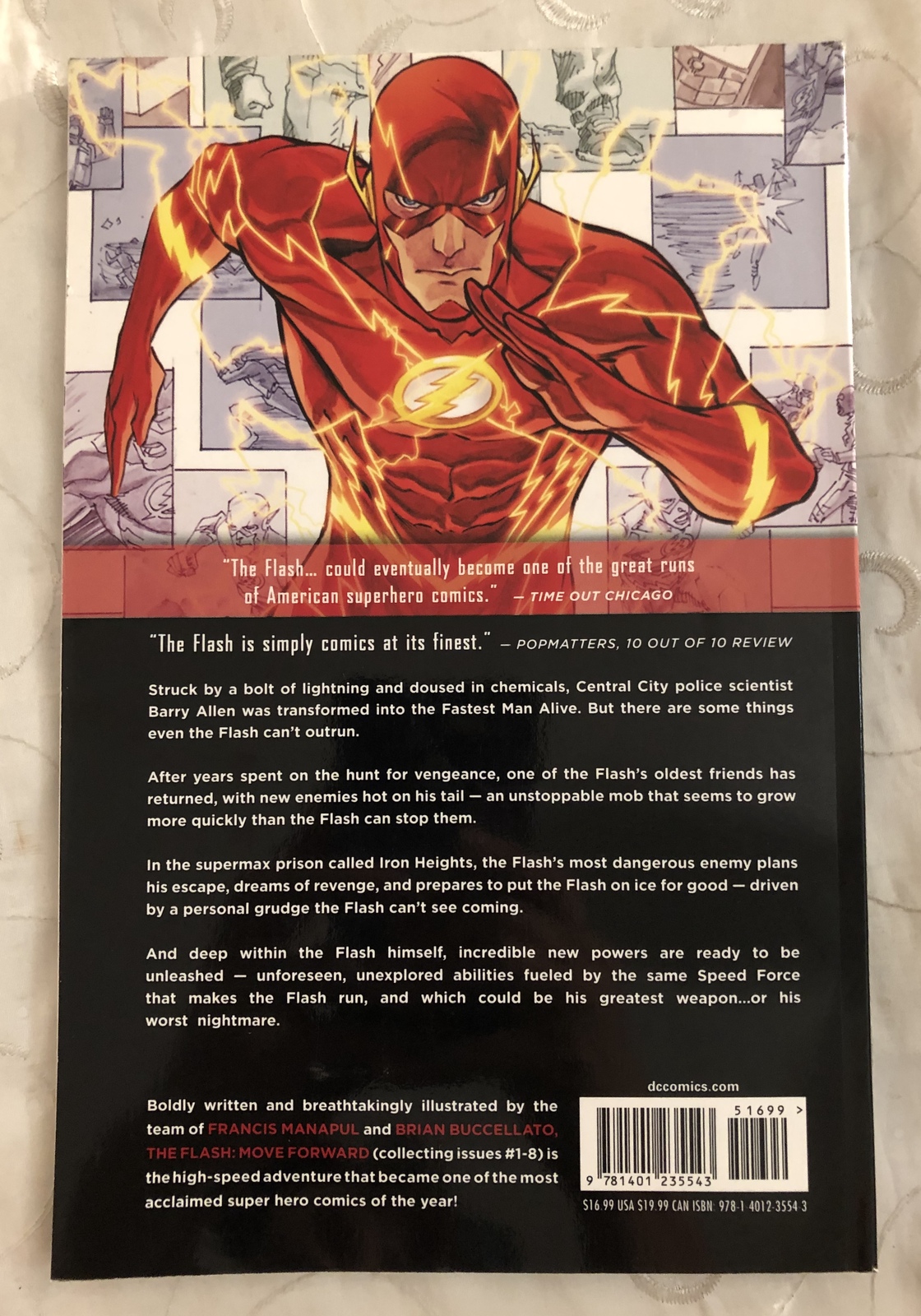 The Flash, Vol. 1: Move Forward (The New 52) Paperback – August 20 ...