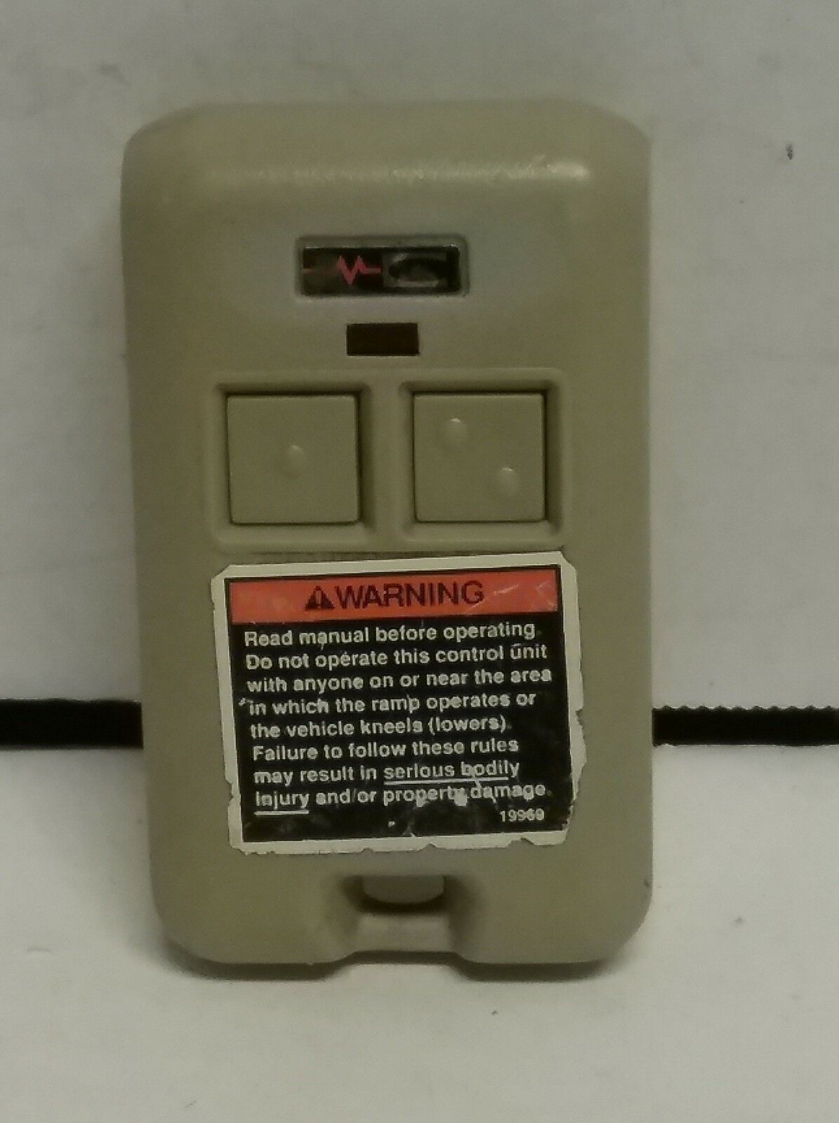 Linear multi-code two button Garage Door & gate remote fob EF4 MINI2X ...