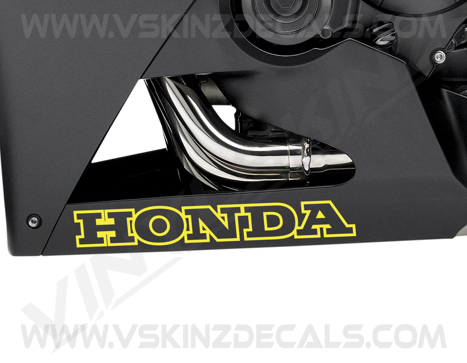 Honda Outline Logo Fairing Decals Stickers Premium Quality 11 Color ...