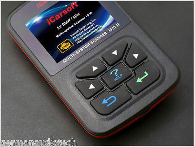 MINI COOPER DIAGNOSTIC SCANNER TOOL FAULT CODE RESET R50 R52 R53 R55 ...