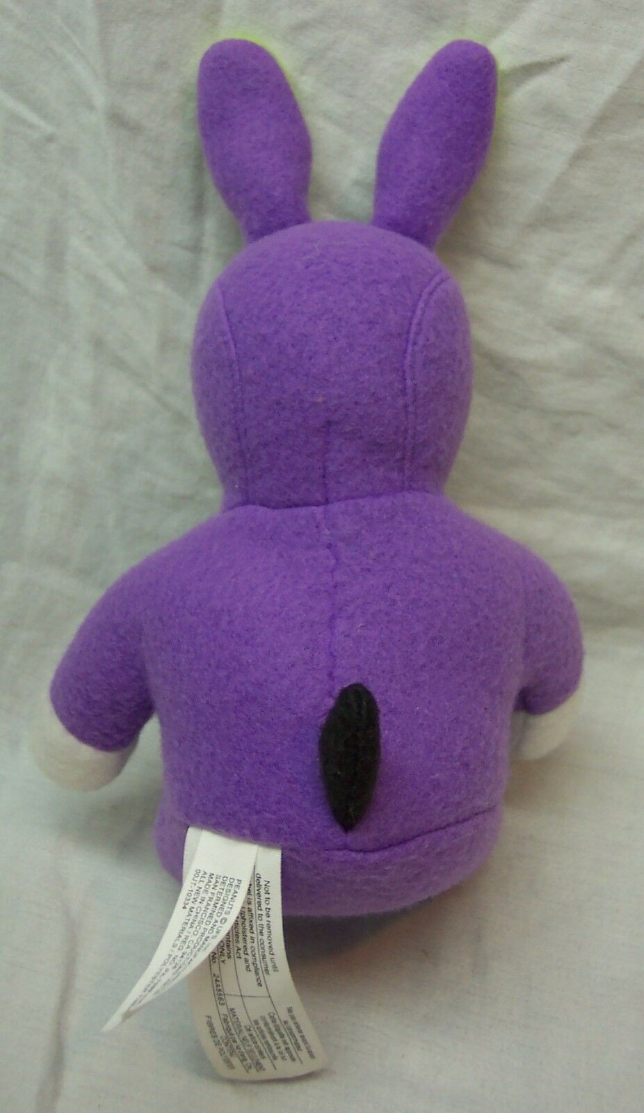 Peanuts SNOOPY IN PURPLE & GREEN EASTER BUNNY COSTUME 8" Plush Stuffed ...