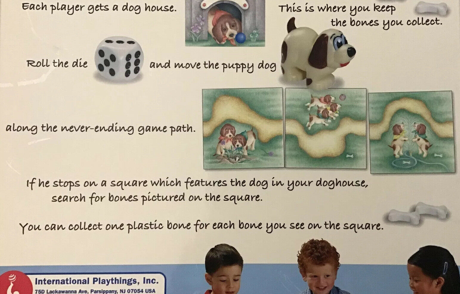 Give a Dog a Bone by My First Iplay Games for 2-4 Players, Ages 3 ...