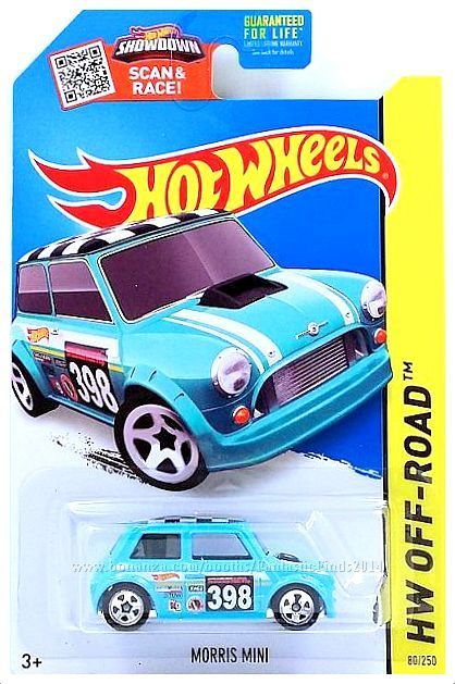 Hot Wheels - Morris Mini: HW Off Road 2015 - Road Rally #80/250 *Blue ...