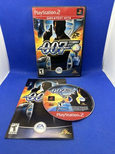 James Bond 007 in Agent Under Fire (Sony PlayStation 2) PS2 CIB ...