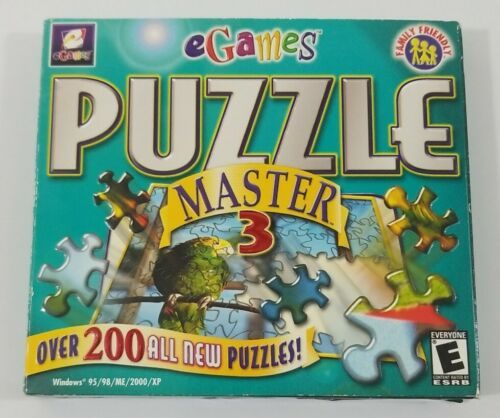 Puzzle Master 3 PC Game 2002 eGames - Video Games