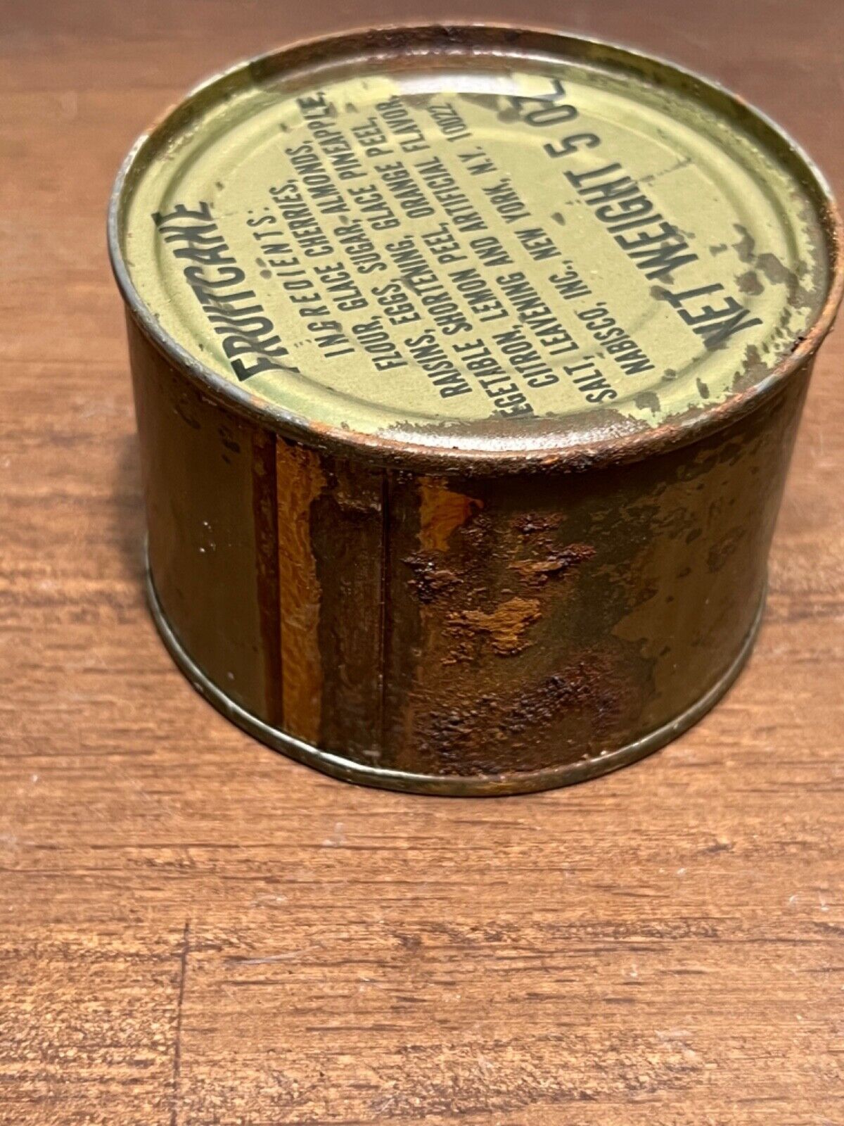 Vintage Vietnam era unopened Combat C Rations Fruit Cake LAST ONE ...