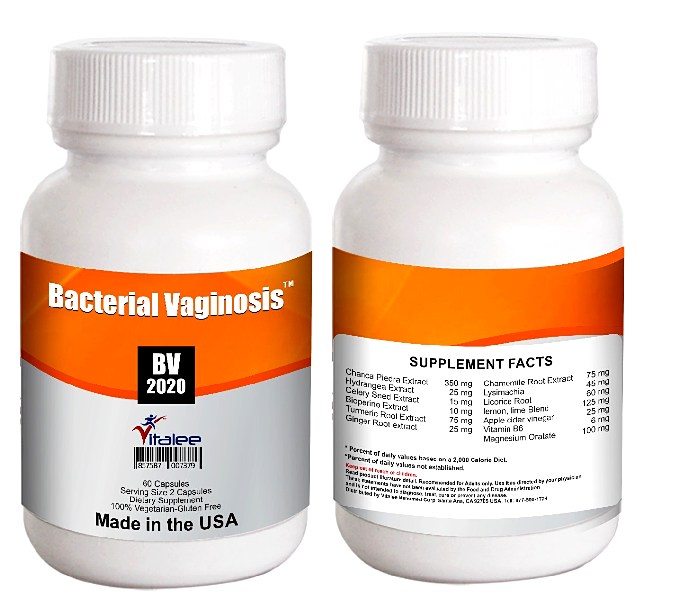 BV-Bacterial Vaginosis and Balanitis Thrush Infection Relief (Capsule ...
