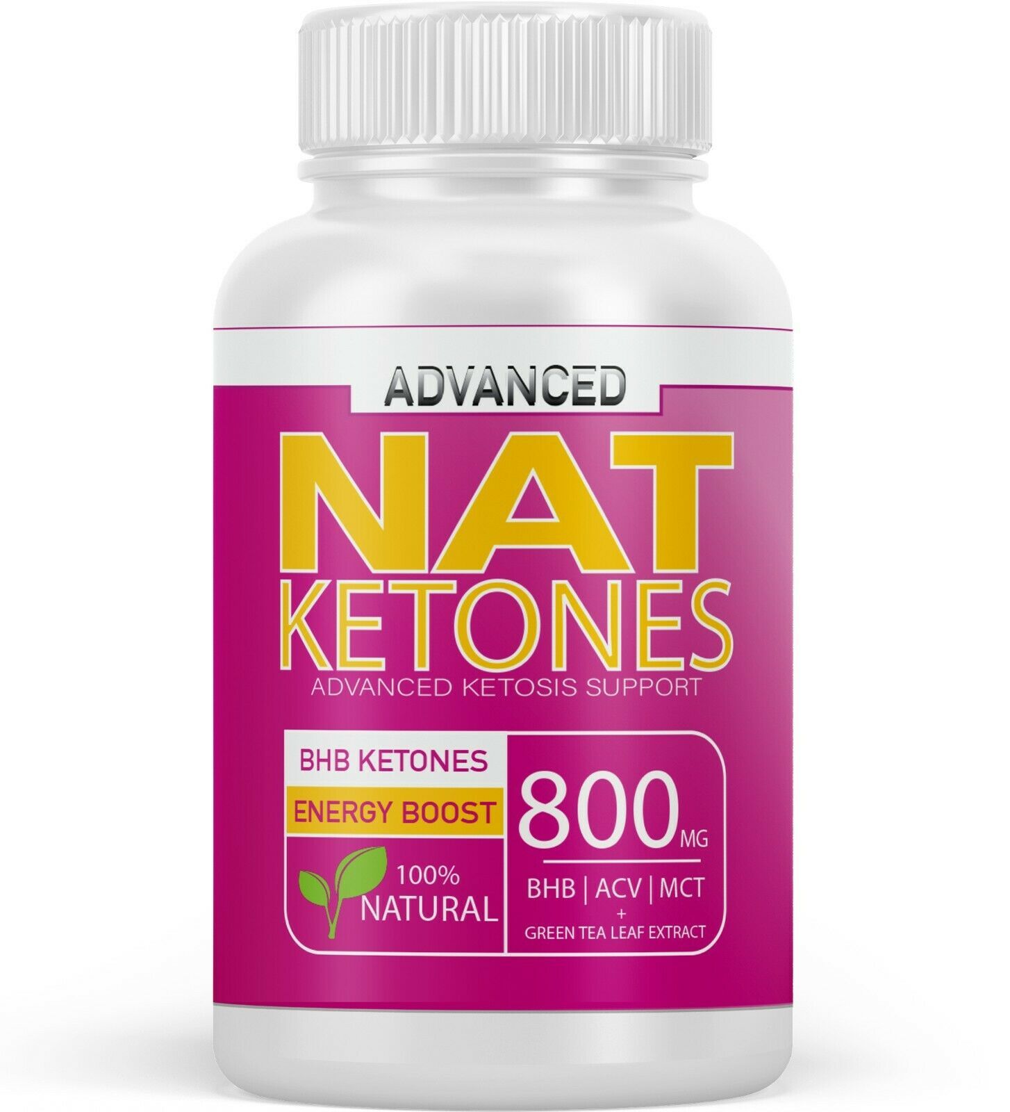 Nat Ketones Keto Diet Pills, Keto Fast Burn Weight Management Capsules ...