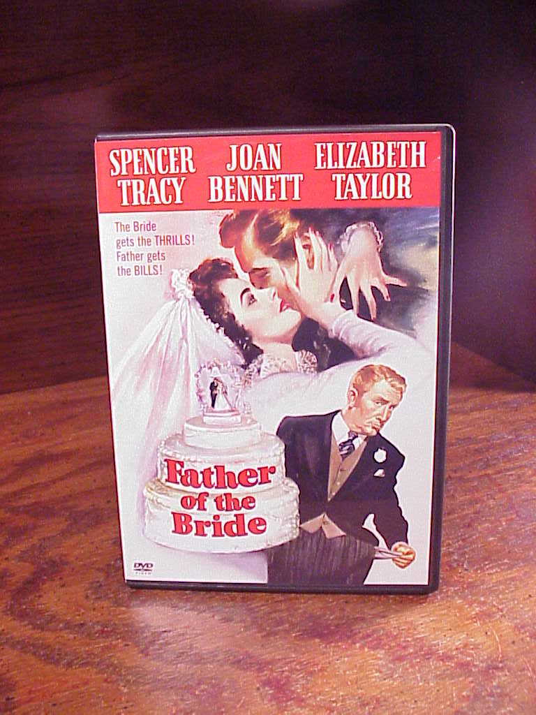 1950 Father Of The Bride DVD, used, Spencer Tracy, Joan Bennett ...