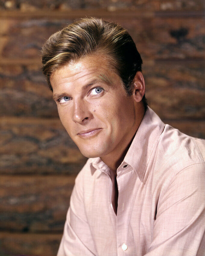 Roger Moore Photo Print The Saint Handsome Studio Portrait Pre- The ...