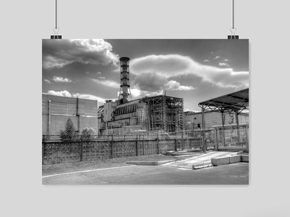 CHERNOBYL NUCLEAR DISASTER POSTER RUSSIA NUCLEAR ACCIDENT PRINT A3 A4 ...