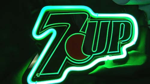 7up Seven Up Soda 3D Beer Bar Neon Light Sign 10" x 7" - Other ...
