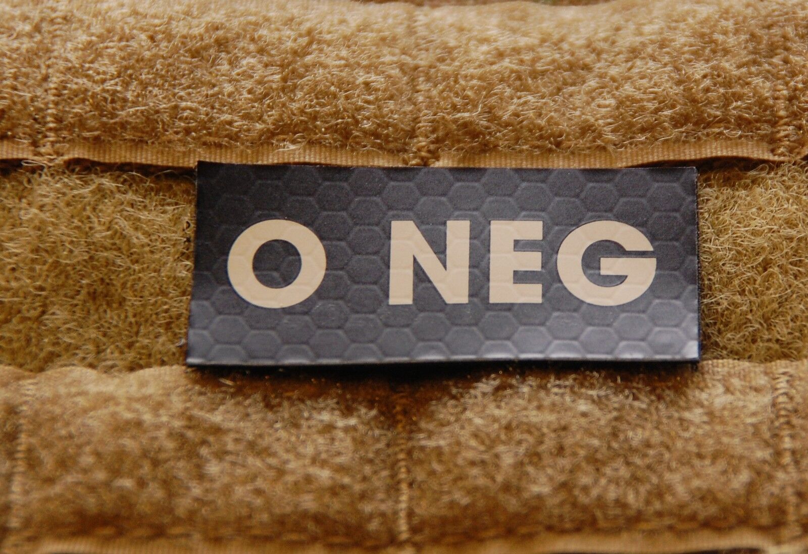 O NEG Blood Type IR Patch Infrared US Army Navy Air Force SEAL USN USAF ...