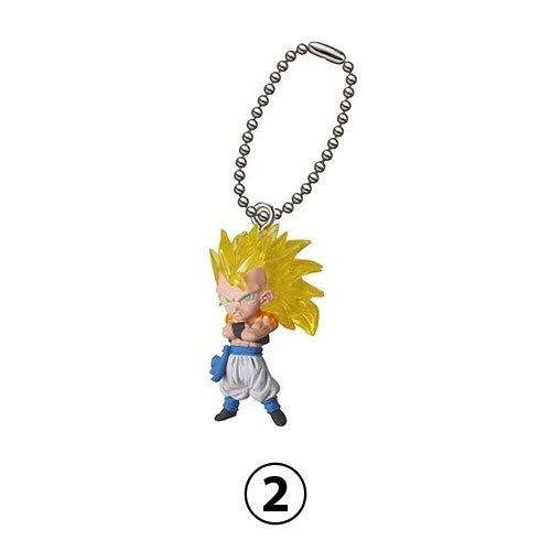 Dragon Ball UDM The Best 04 Keychain Swing Mascot Goku Gogeta Broly ...