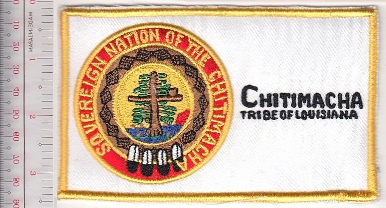 American Indian Tribal Flag Louisiana Chitimacha Sovereign Nation ...