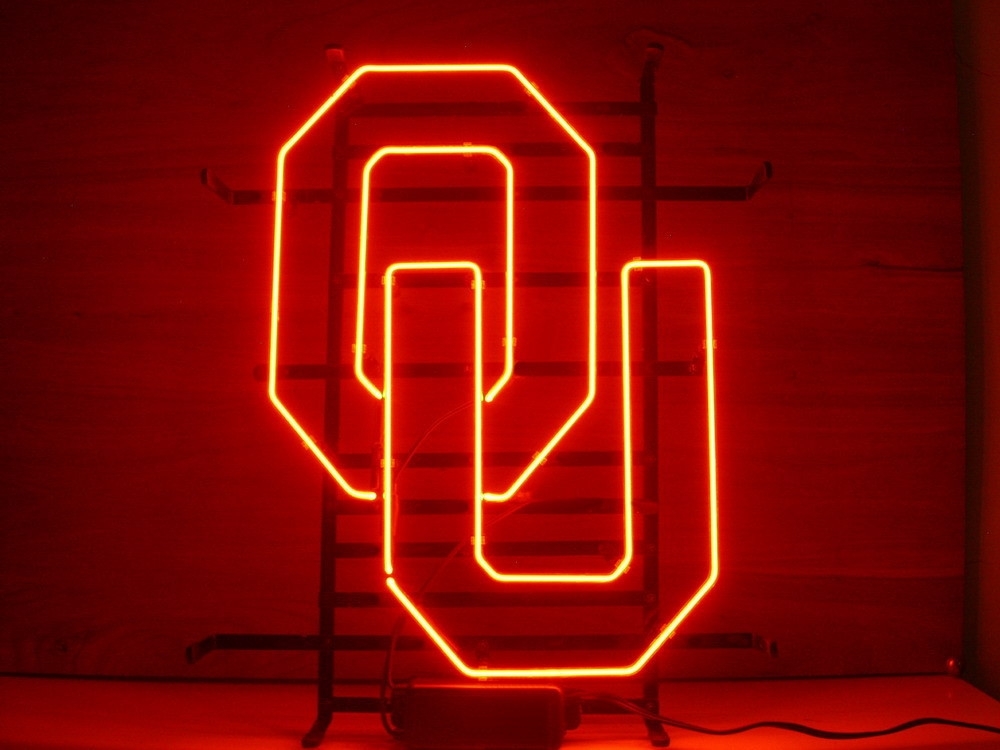 NCAA Oklahoma Sooners OU Beer Neon Light Sign 17" x 14" - Other ...