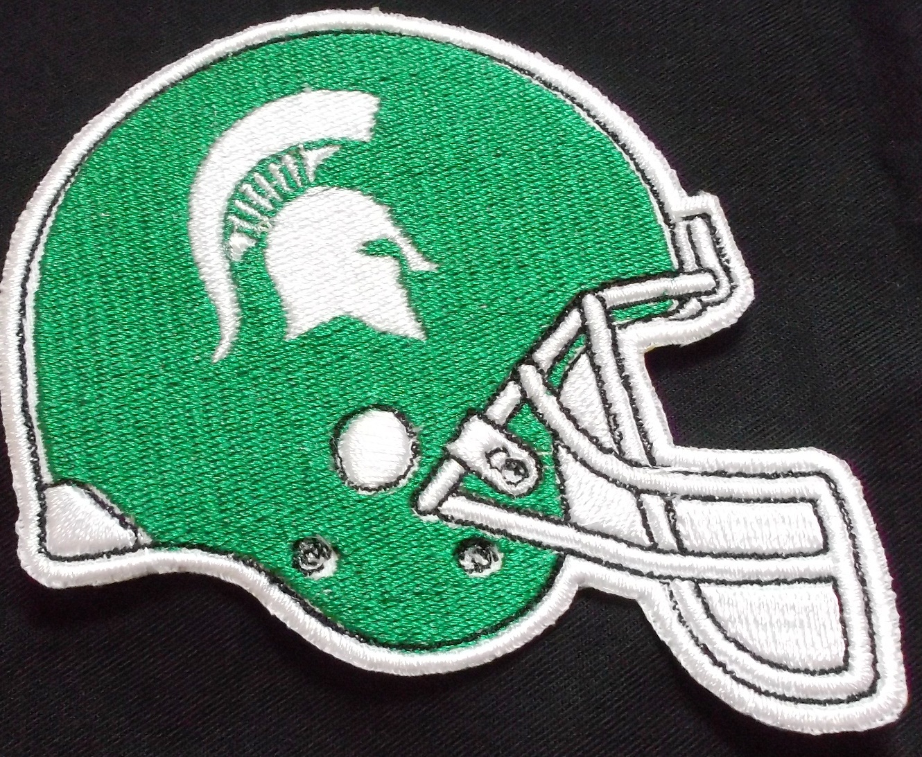 Michigan State Spartans Logo, Icon Logo, Helmet Iron On Patch - College ...