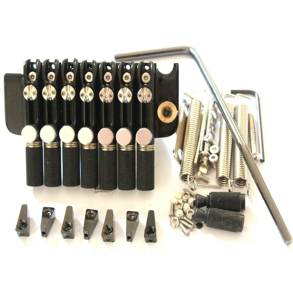 7 Strings Headless Guitar Fanned Fret Tailpiece Tremolo Bridge - Guitar ...