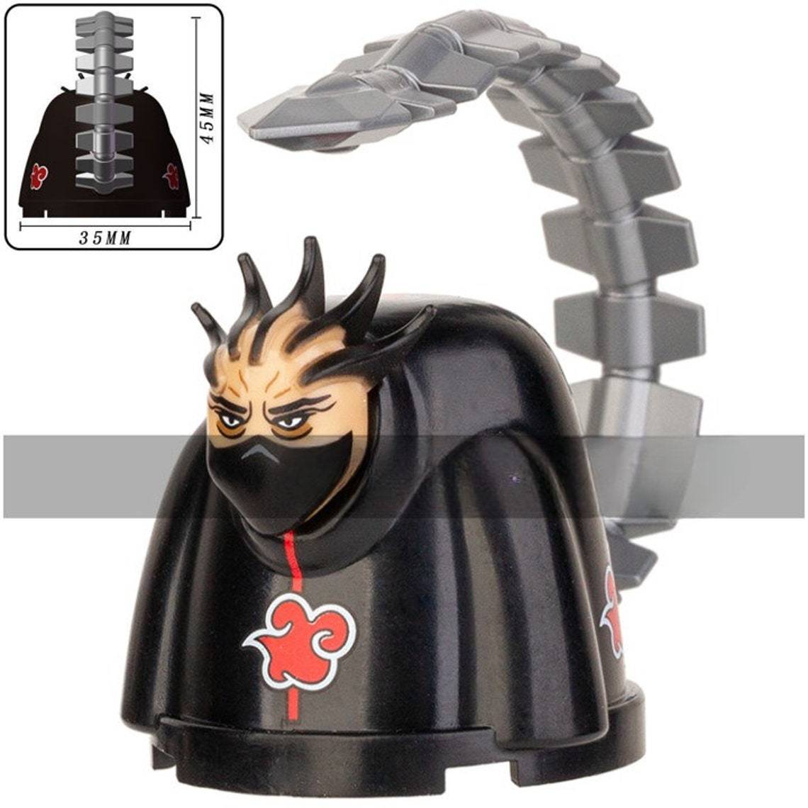 Naruto Shippuden Sasori Hiruko Puppet Minifigures Weapons and ...