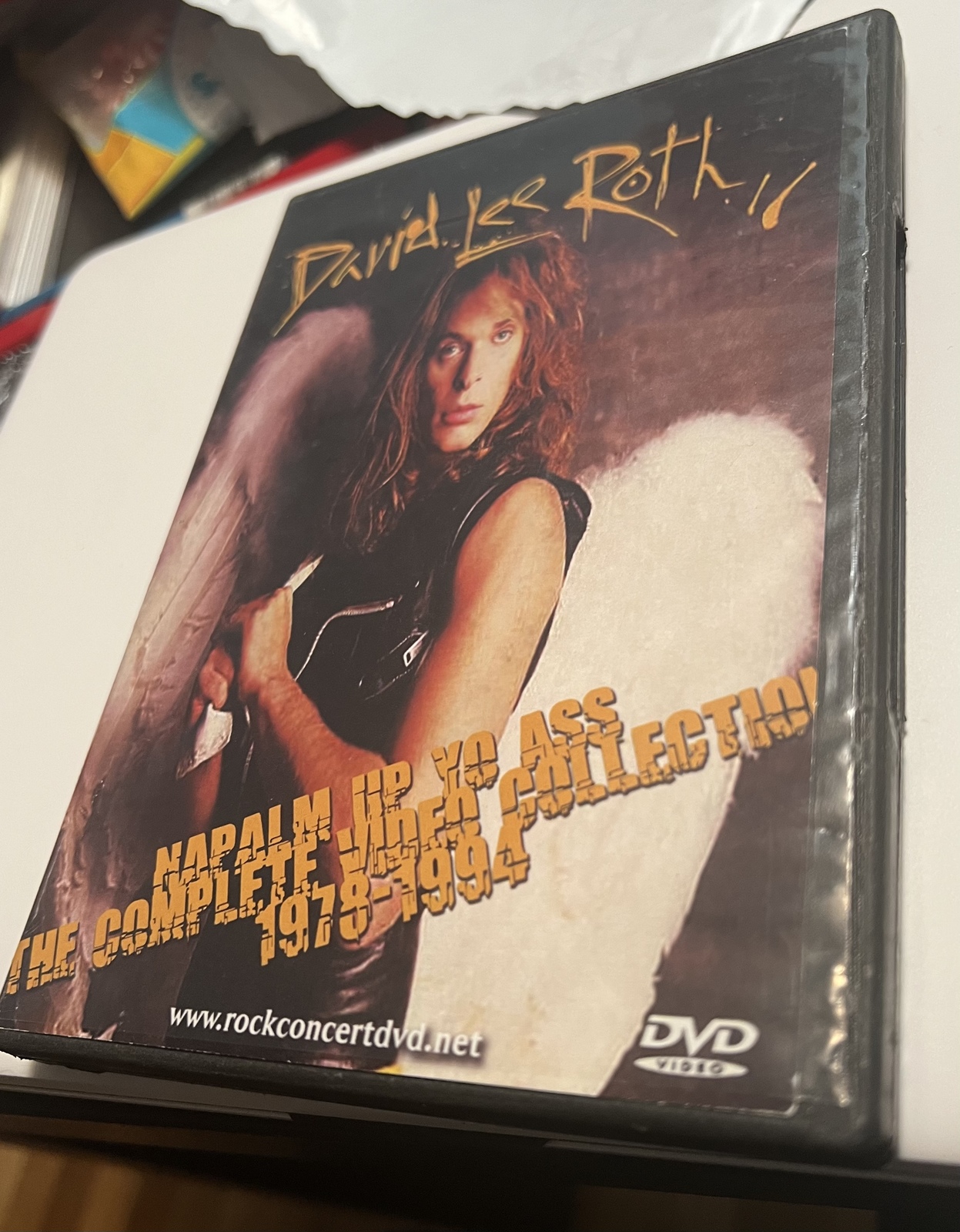 David Lee Roth’s Complete Video Collection 1978-1974 Rare DVD Proshot ...
