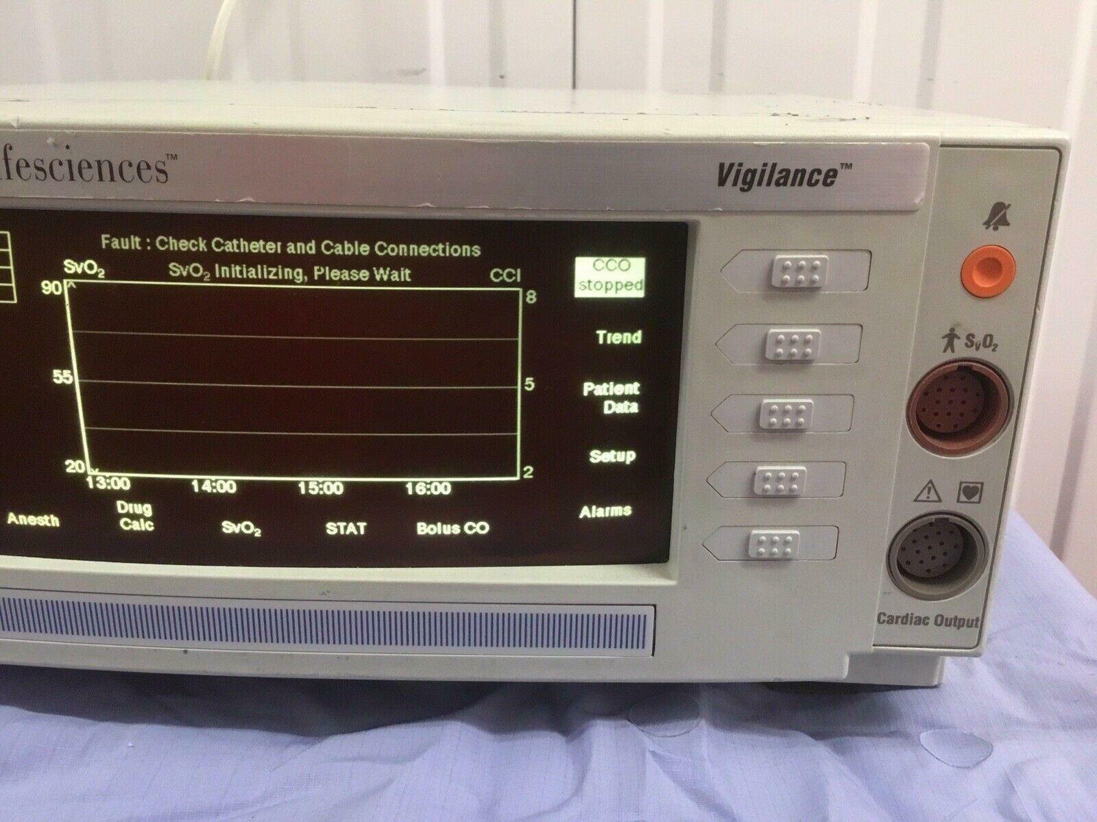 EDWARDS LIFESCIENCES VOLUMETRICS VGSV VIGILANCE CEDV MONITOR ICU ...