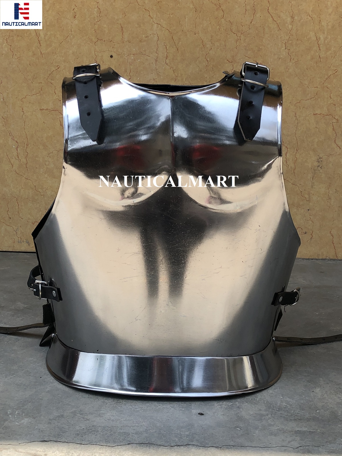 NauticalMart Medieval Renaissance Fluted Cuirass Breastplate and ...