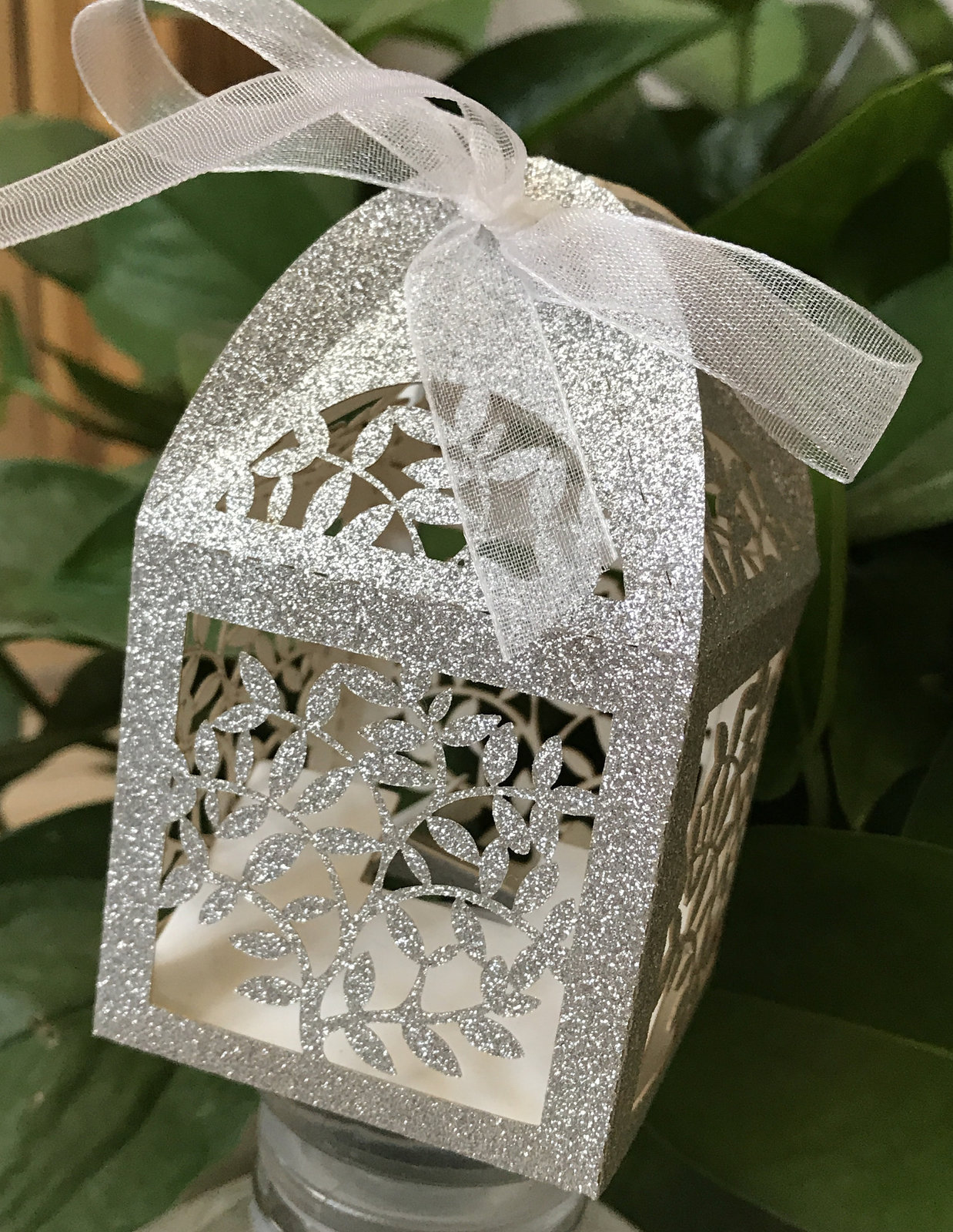 Glitter Silver Gift Boxes,Small Chocolate Boxes for wedding favors ...