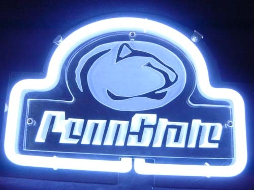 NCAA Penn State University Nittany Lions 3D Beer Bar Neon Light Sign 10 ...