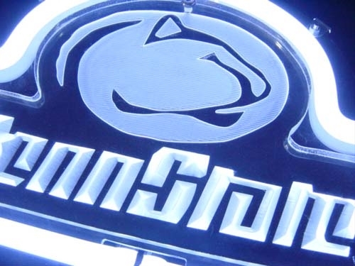 NCAA Penn State University Nittany Lions 3D Beer Bar Neon Light Sign 10 ...