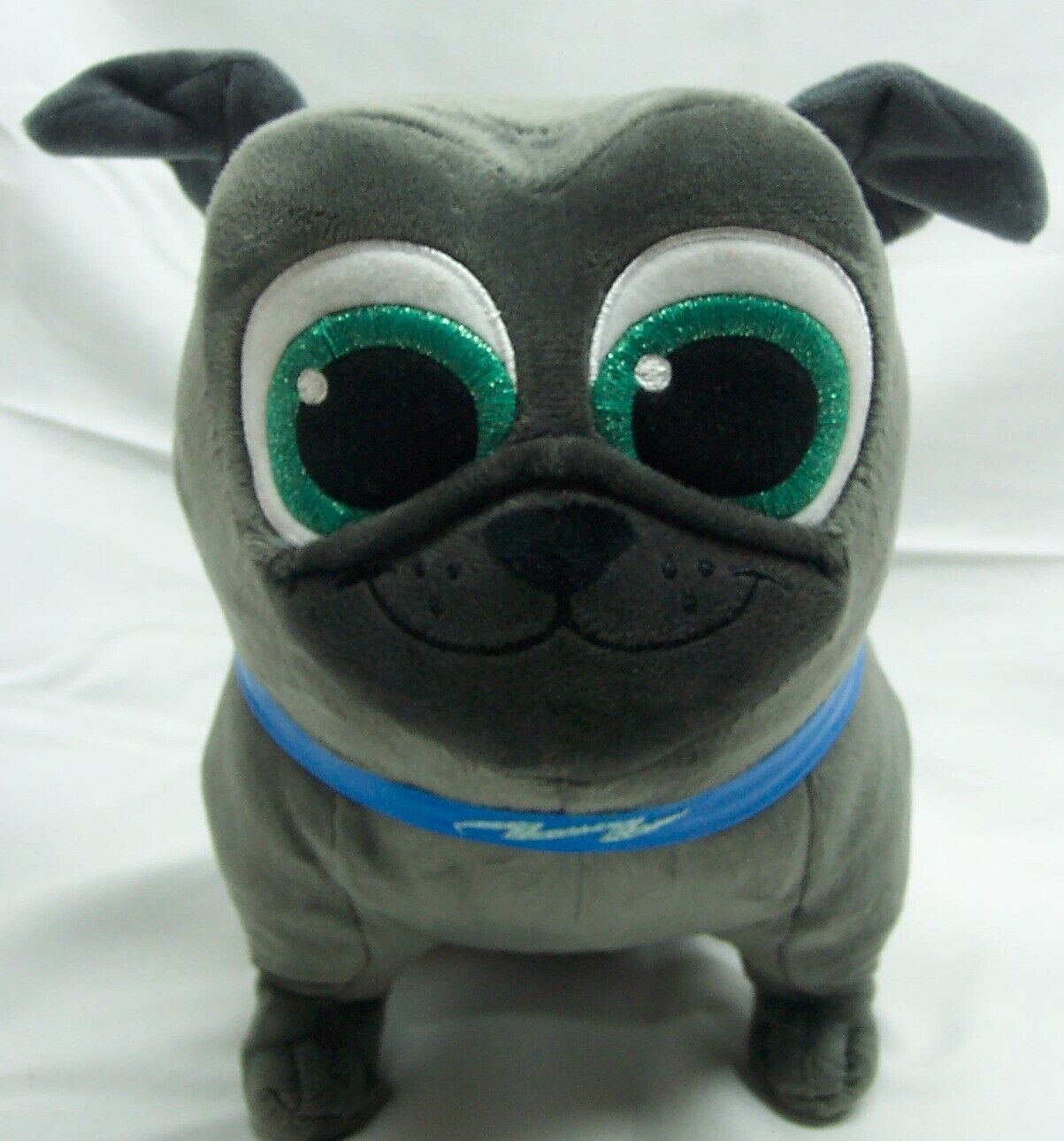 Walt Disney Jr. Puppy Dog Pal GRAY BINGO PUG PUPPY DOG 9" Plush STUFFED ...