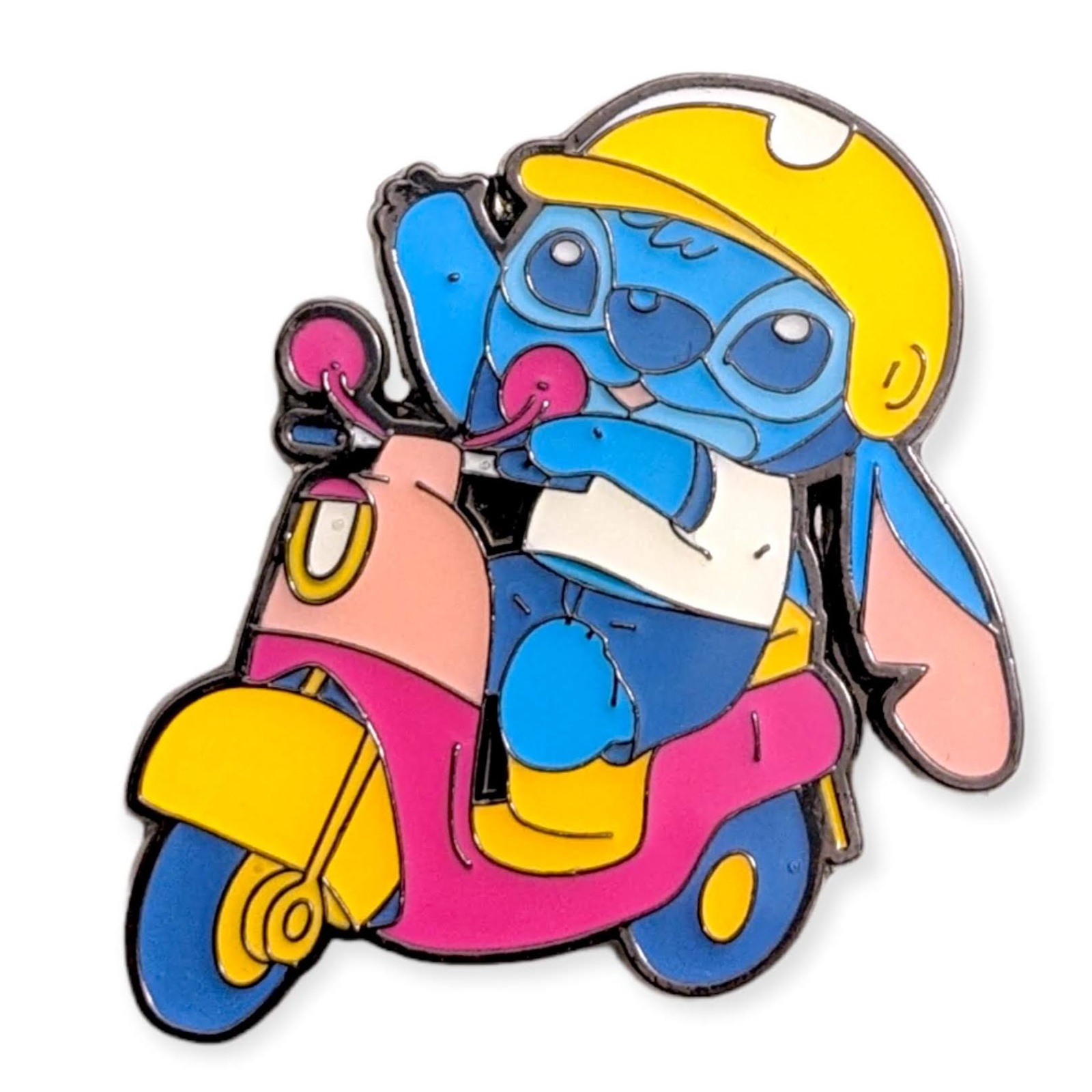 Lilo and Stitch Disney Loungefly Pin: Scooter Stitch - Lilo & Stitch