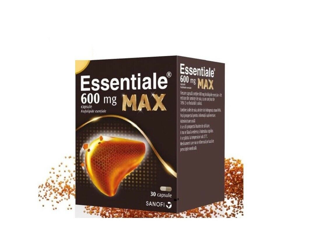 Essentiale Forte Max 600 mg 30 Capsules - Vitamins & Lifestyle Supplements