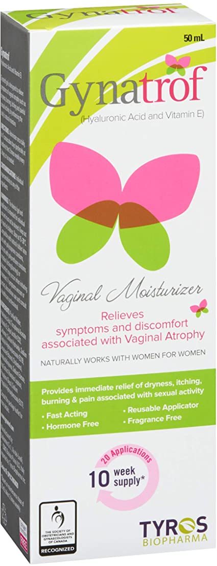 Gynatrof Vaginal Moisturizer 1 x 50ml 20 applications Canada - Vaginal ...