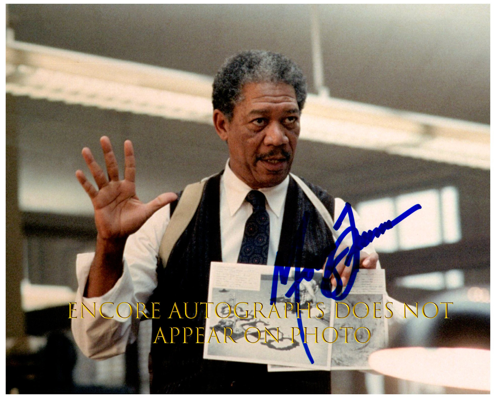 MORGAN FREEMAN Authentic Original SIGNED AUTOGRAPHED PHOTO w/ COA 163 ...